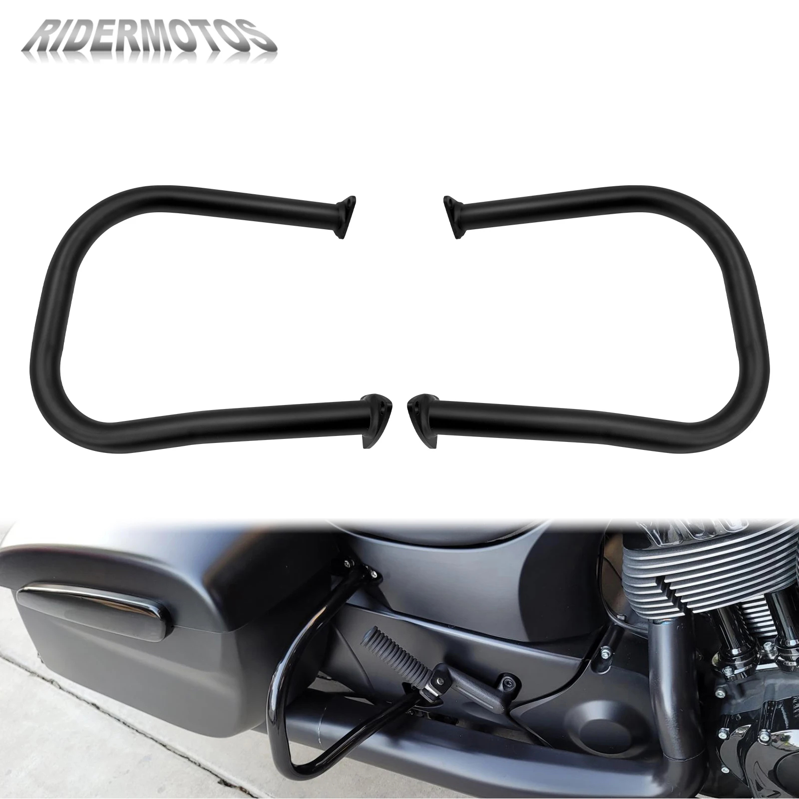 Highway-Crash-Bar-Protection-Bumper-Motorcycle-Engine-Guard-Protector ...