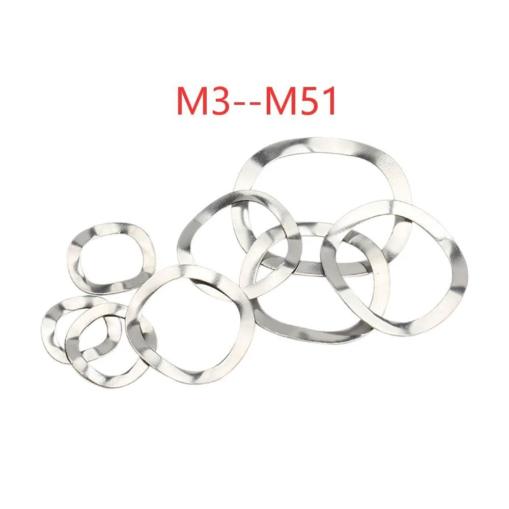 M3 ΩM51 Wave Corrugated Springs Wrinkled Metric Washers A2 304 ...