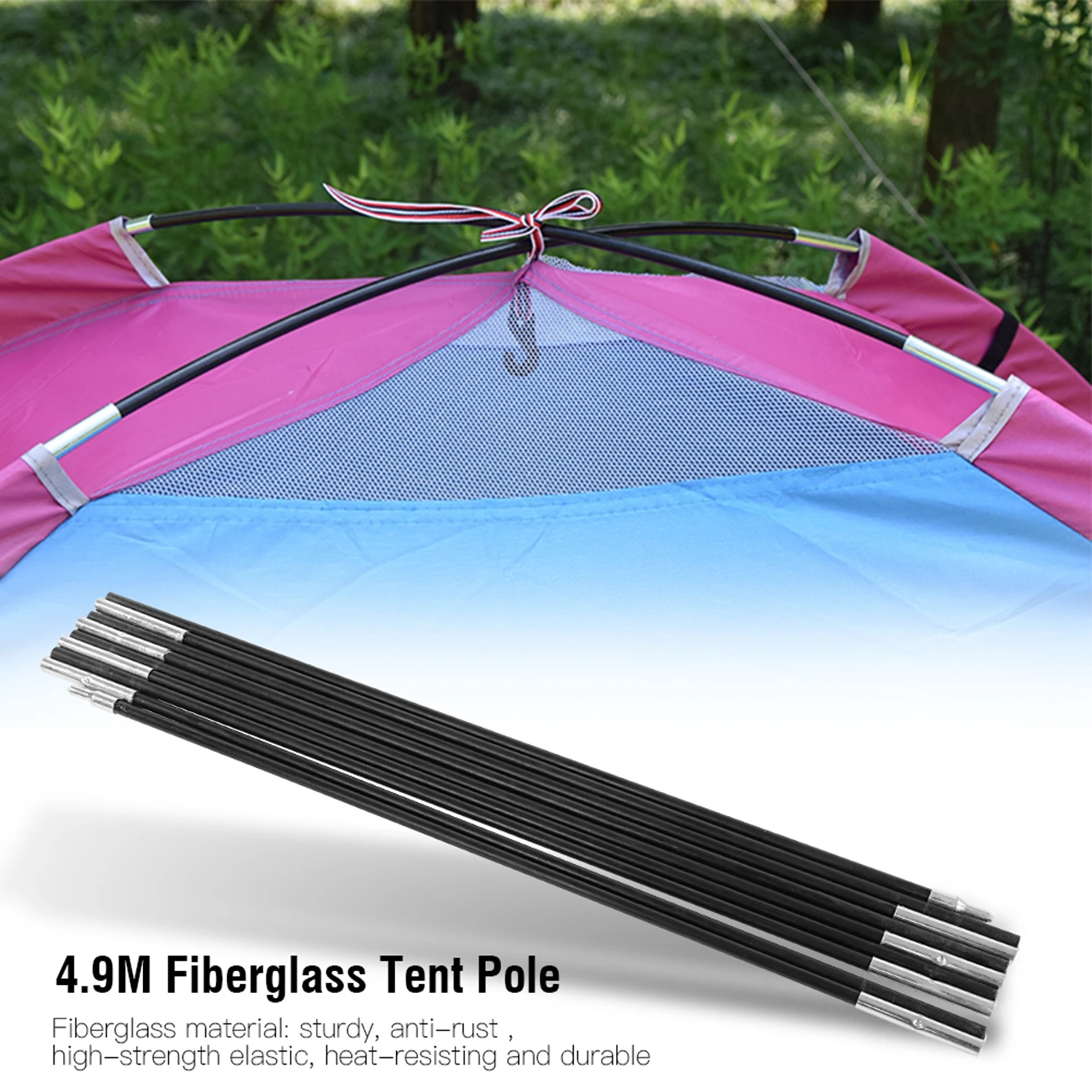 Awning-Rod-Awning-Support-Rod-4-9M-Fiberglass-Camping-Tent-Pole-Bars ...