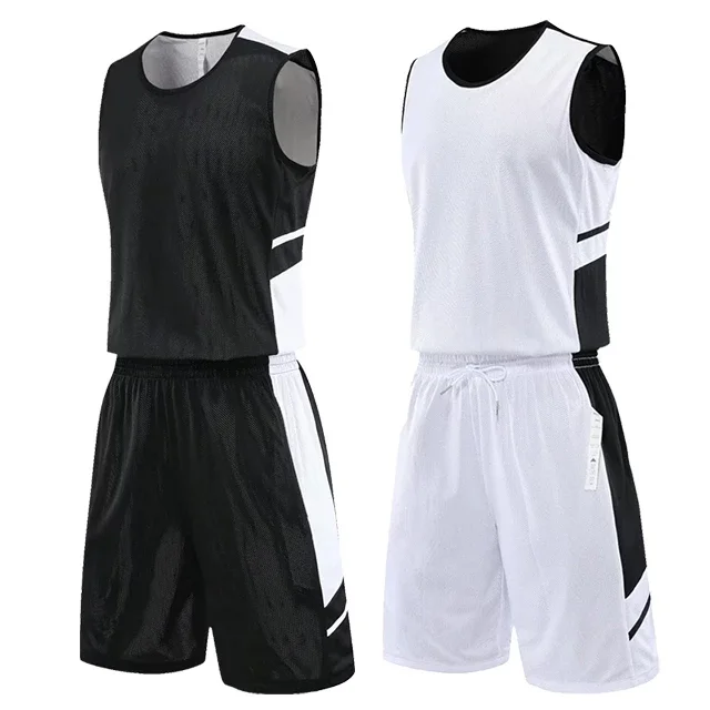 2022-Double-sided-Basketball-Jerseys-Suit-Men-Women-Basketball-Training ...