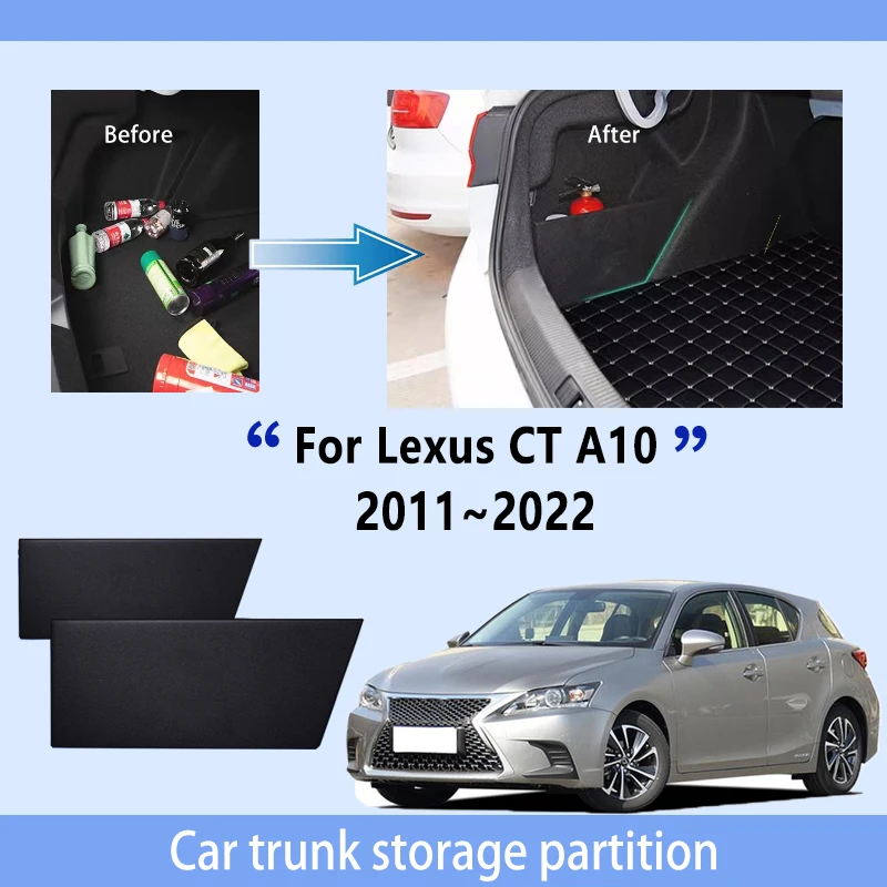 Accessoires de voiture pour Lexus CT A10 2011 ~ 2022 2021 2020, cloison ...
