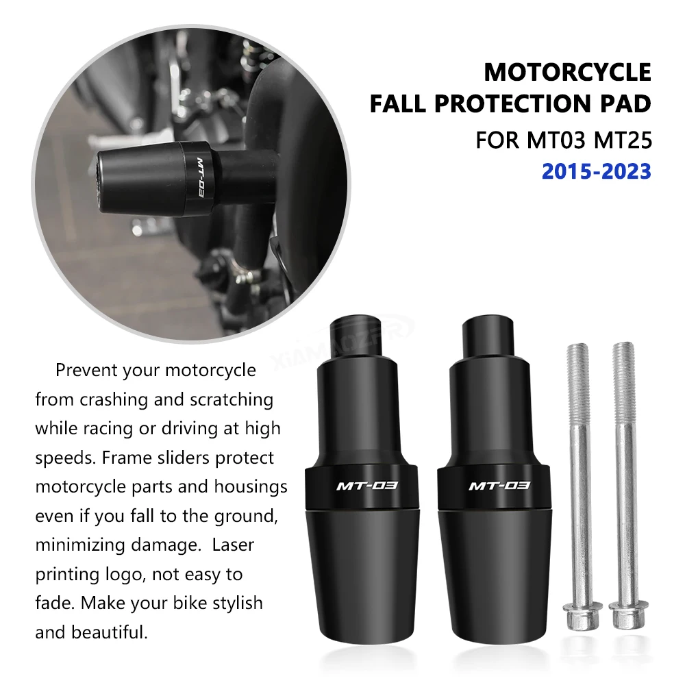 For-motorcycle-MT03-MT25-2015-2023-body-anti-fall-protector-anti-fall ...