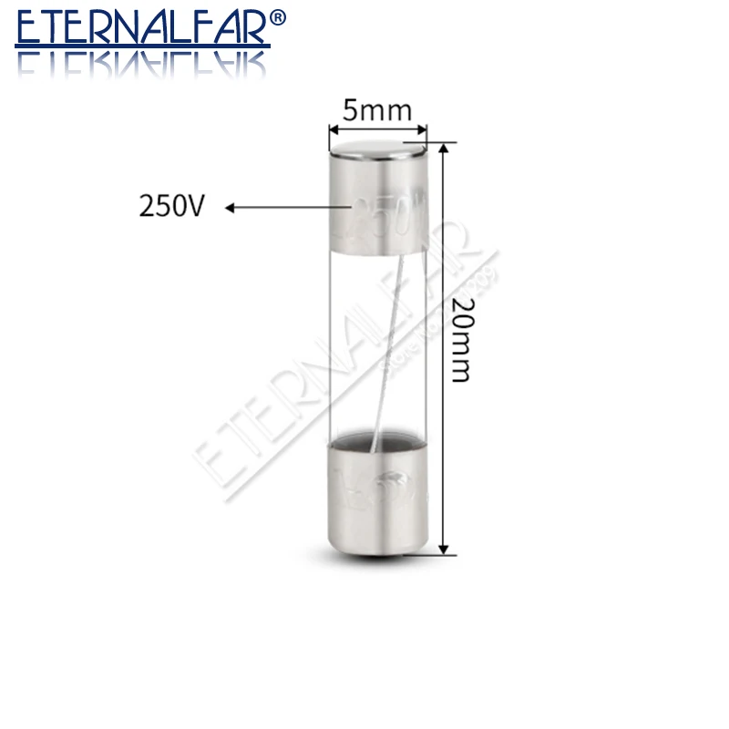 10Pcs-lot-5-20MM-Fast-Quick-Blow-Glass-Tube-Fuse-Assorted-Kit-Fast-Blow ...