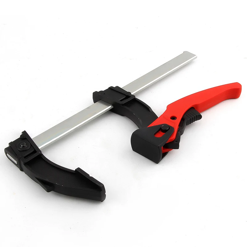 Quick-Release-Ratchet-F-Clamp-Table-Clamps-Woodworking-Bar-Clip-with ...