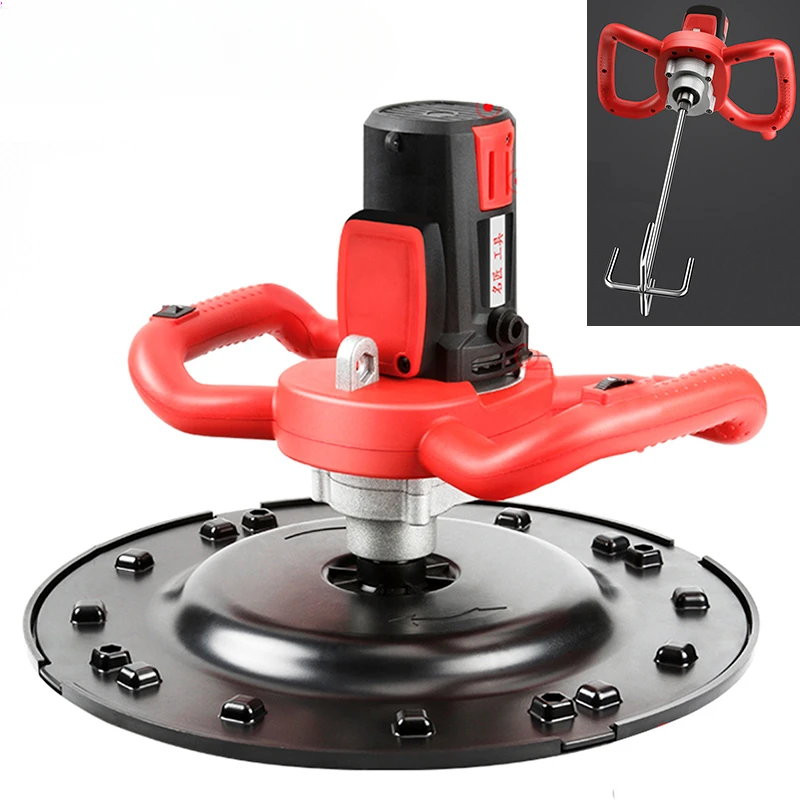 Wall-Smoothing-Polishing-Machine-Electric-Concrete-Mixer-Cement-Mortar ...
