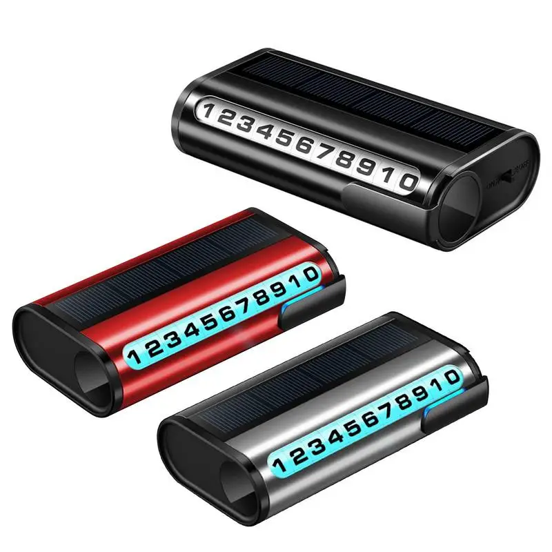 Parking-Number-Plate-Temporary-Car-Parking-Card-Plate-Solar-Charging ...