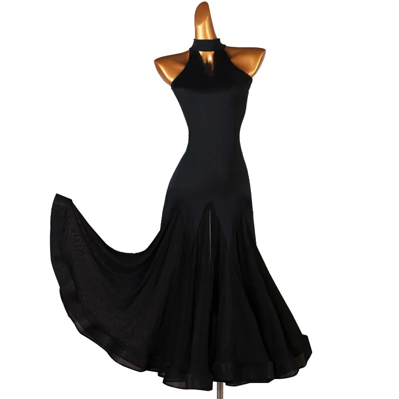 Woman's Standard Dance Performace Costumes Elegant Training Clothes ...