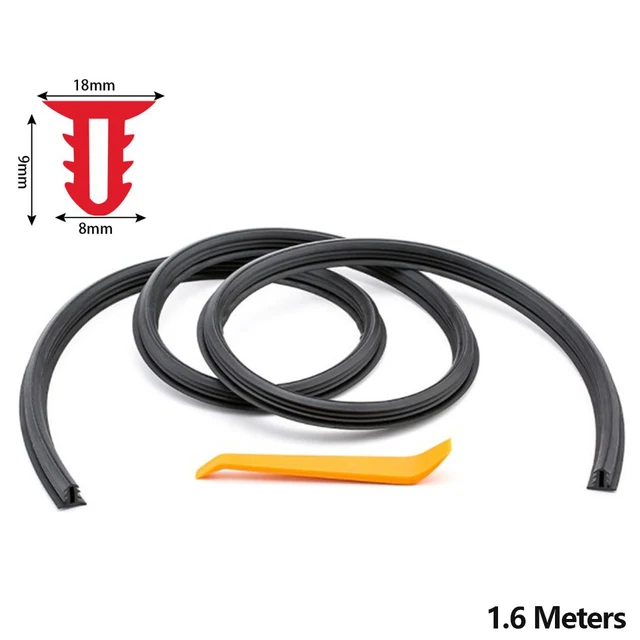2M Auto Dashboard Sealing Strip Noise Sound Insulation Rubber Strips ...