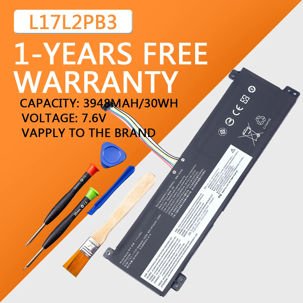 L17L2PB3 L17M2PB4 L17M2PB3 L17L2PB4 L17C2PB3 L17C2PB4 Laptop Battery ...