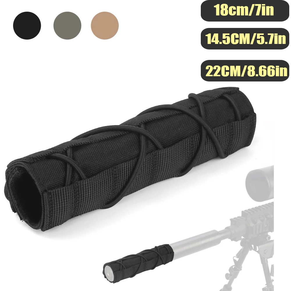 22/18/14.5CM Tactical Airsoft Suppressor Cover Silencer Airsoft ...