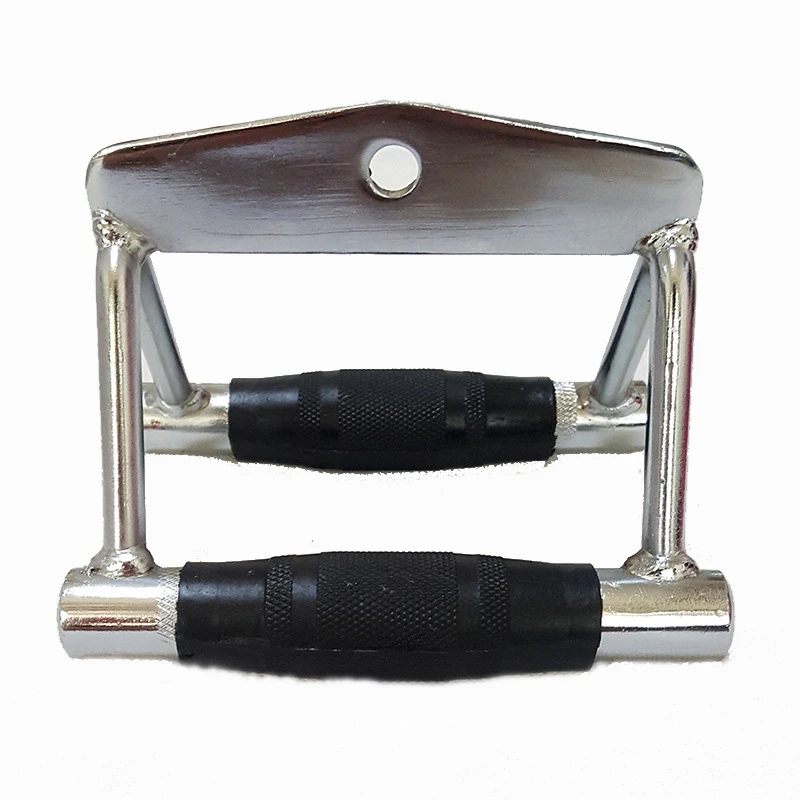 Non-slip Gym V Handle Cable Attachment Seated Row Trainer Chinning Bar ...