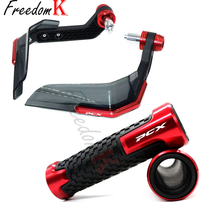 Motorcycle-Accessories-Aluminium-CNC-Hand-Grips-Hand-Guard-Protector ...