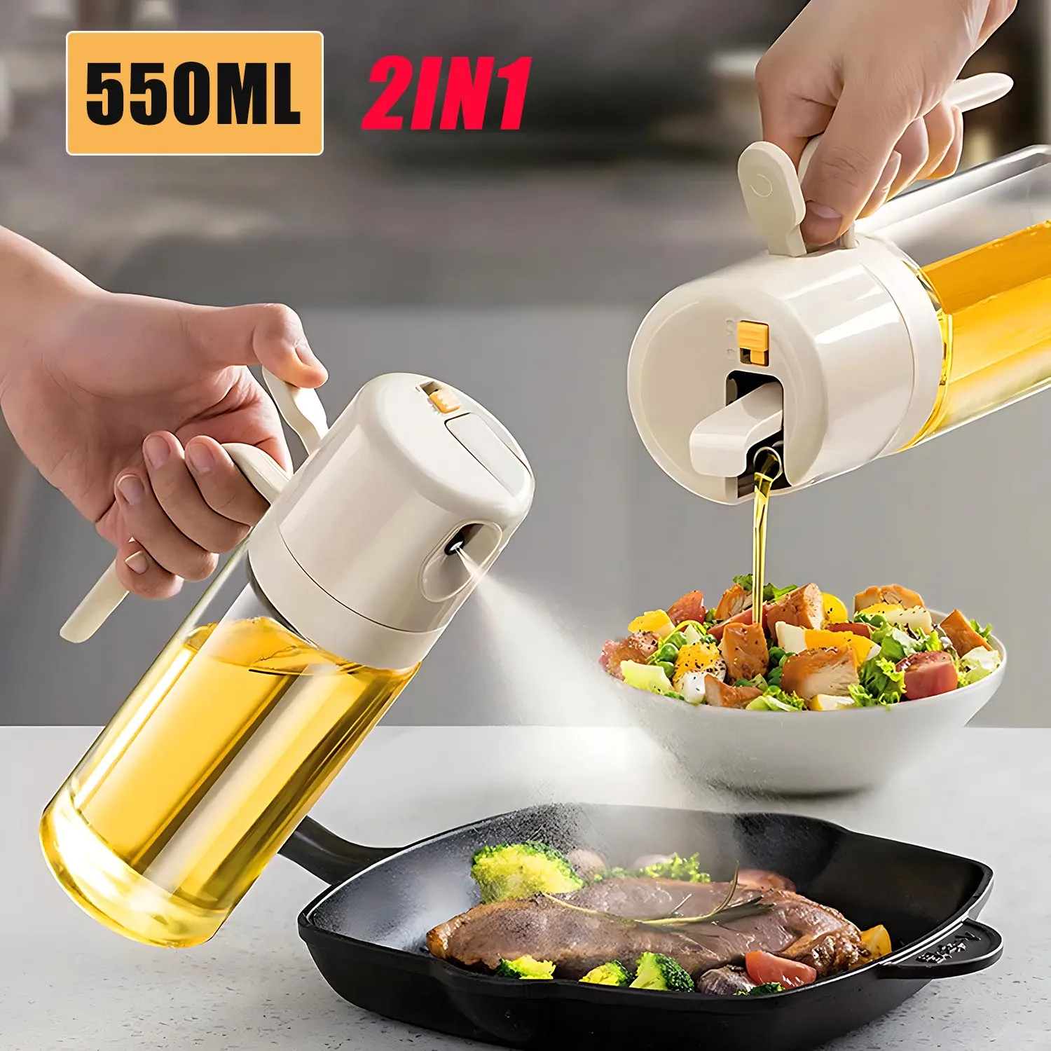 Glass-Oil-Spray-Bottle-Pourer-Fitness-Fat-Loss-Camping-Churrasco ...