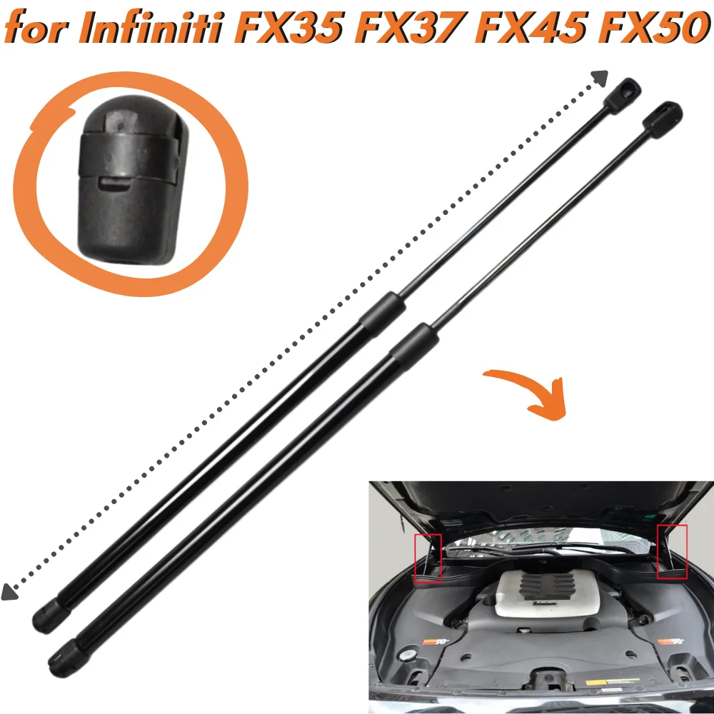 Qty-2-Hood-Struts-for-Infiniti-FX35-FX37-FX45-FX50-2009-2013-654701CA0A ...
