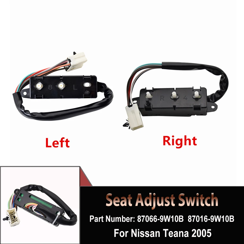 For-Nissan-Teana-2005-Seat-Adjust-Switch-ABS-Left-Right-Seat-Control ...