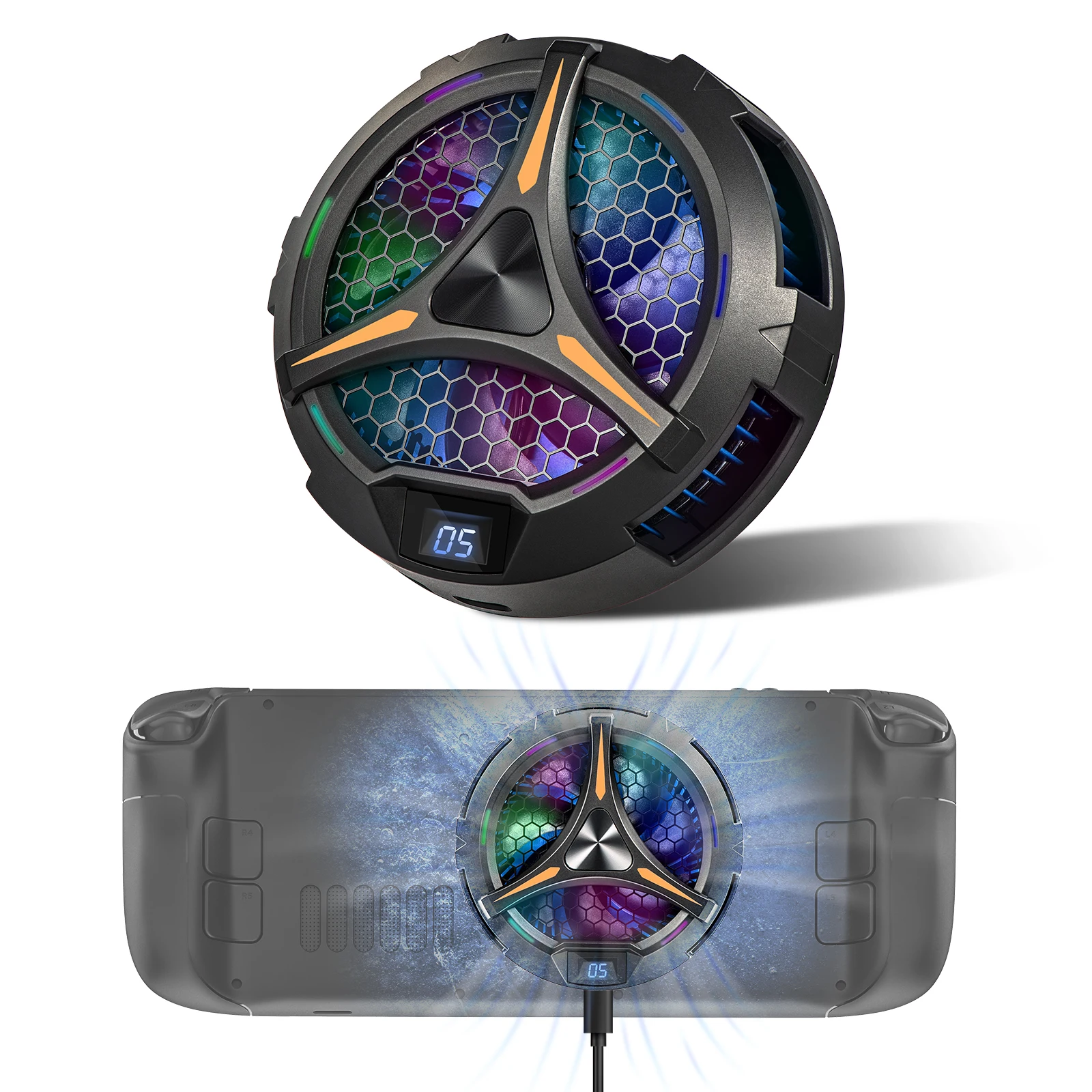 Magnetic-Heat-Sink-for-Rog-Ally-Gaming-Console-Semiconductor-Cooler ...