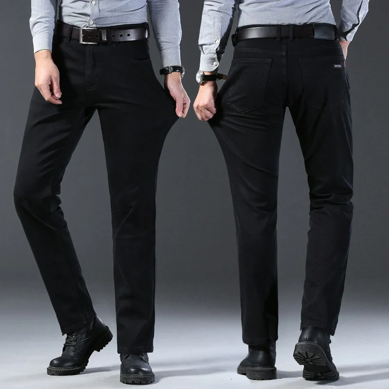 Men Classic Advanced Fashion Brand Jeans Jean Homme Man Soft Stretch ...