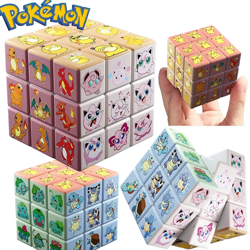 Cube-magique-professionnel-Pokemon-Pikachu-pour-enfants-jouet-de-puzzle ...