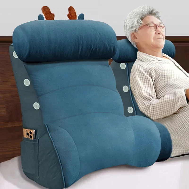 Soft-Backrest-Cushion-for-Elderly-Waist-Protection-Pillow-for-Patients ...