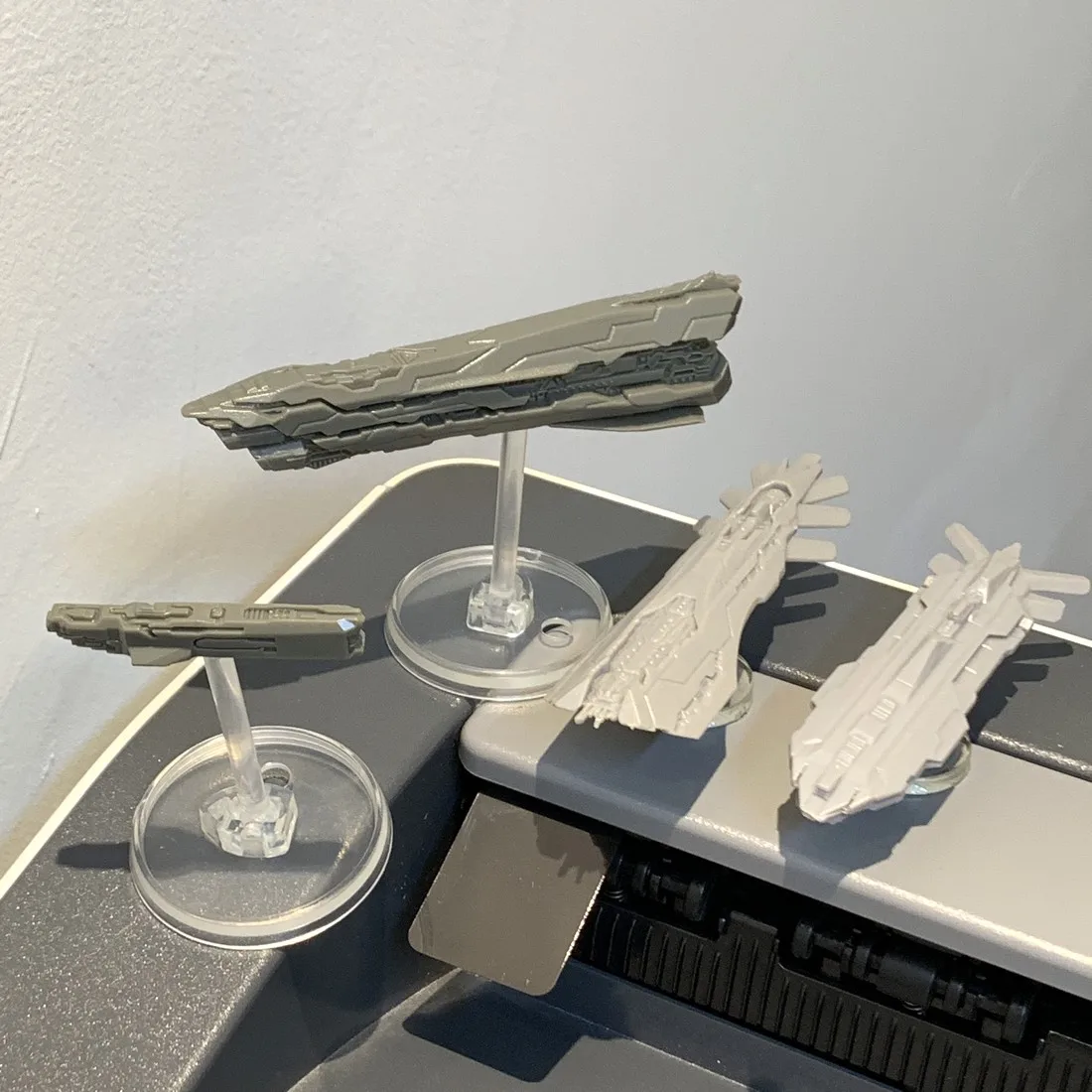 Lot Heavy Battleship Phoebe Cruiser Frigates Models Fleet Commander ...