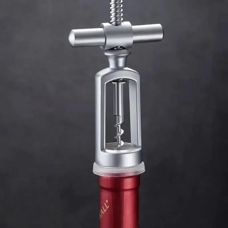 Portable Metal Red Wine Opener Zinc Alloy Corkscrew Cork Puller Remover ...