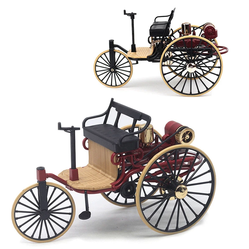 1Pc-1-12-1886-Vintage-Classic-Car-No-1-Alloy-Car-Model-Simulation ...