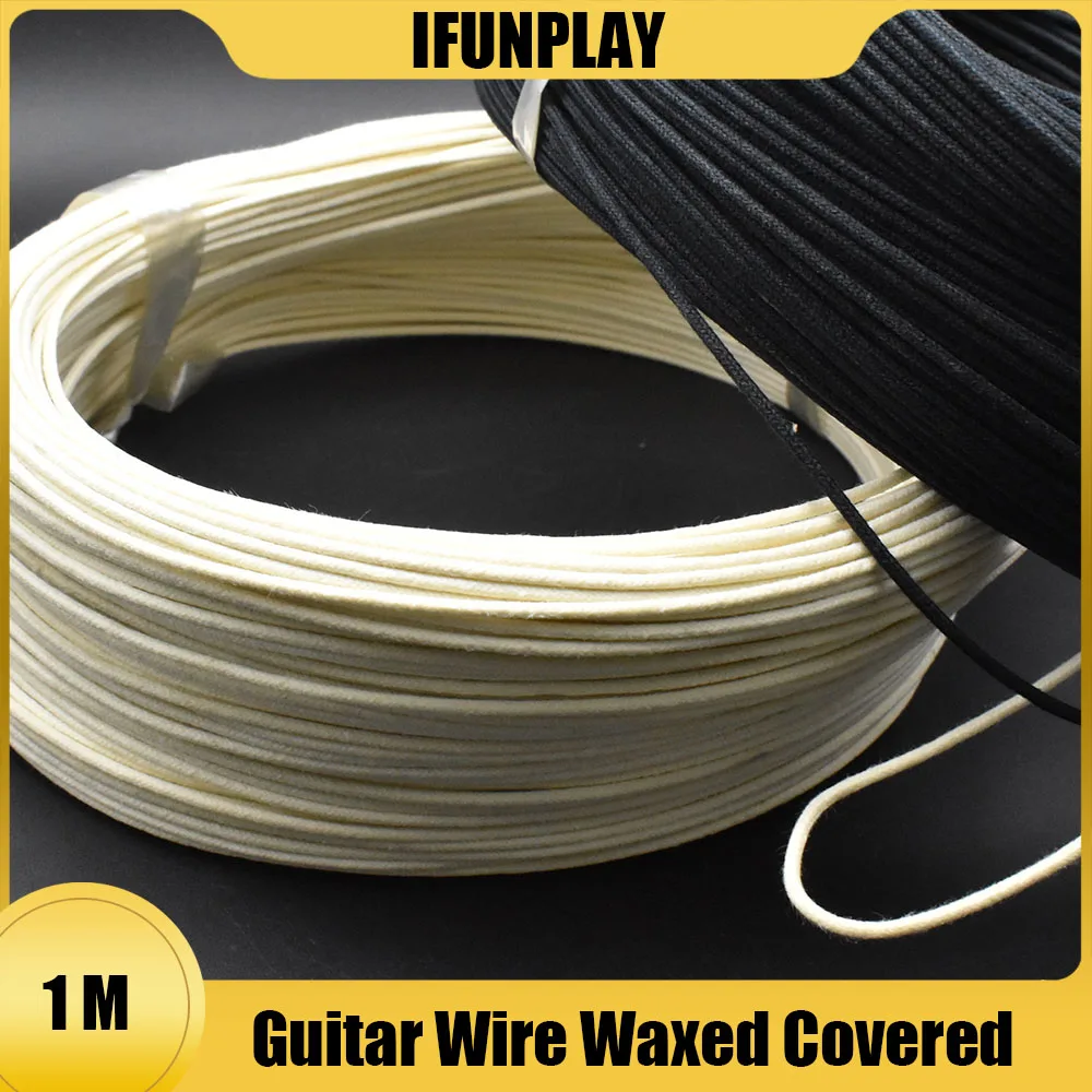 2M-Vintage-style-Guitar-Wire-Cloth-Covered-Pre-tinned-7-strand-Pushback ...
