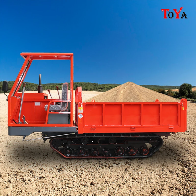 Chinese-Manufacturers-Crawler-Dumper-Track-Carrier-For-Mud-Road-Swamp ...