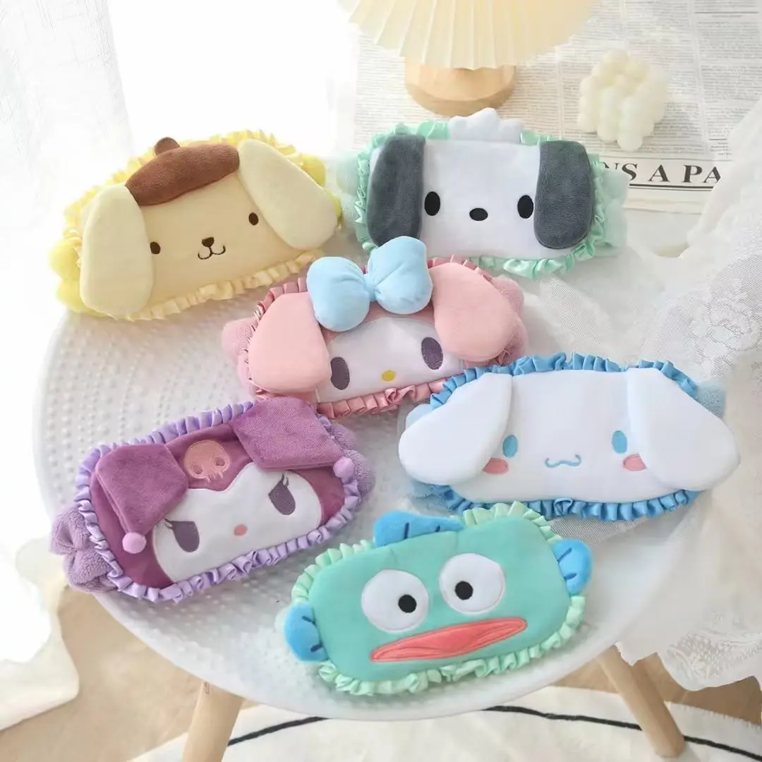 Sanrio-Series-Plush-Headband-Eye-Mask-Multipurpose-My-Melody-Ugly-Fish ...