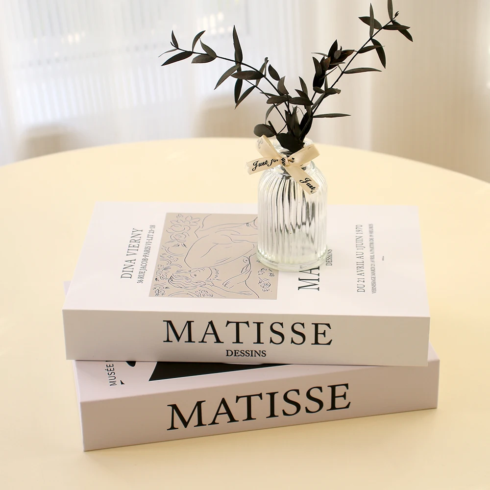 Abstract-Art-Painting-Fake-Books-Luxury-Decoration-Coffee-Table-Books ...