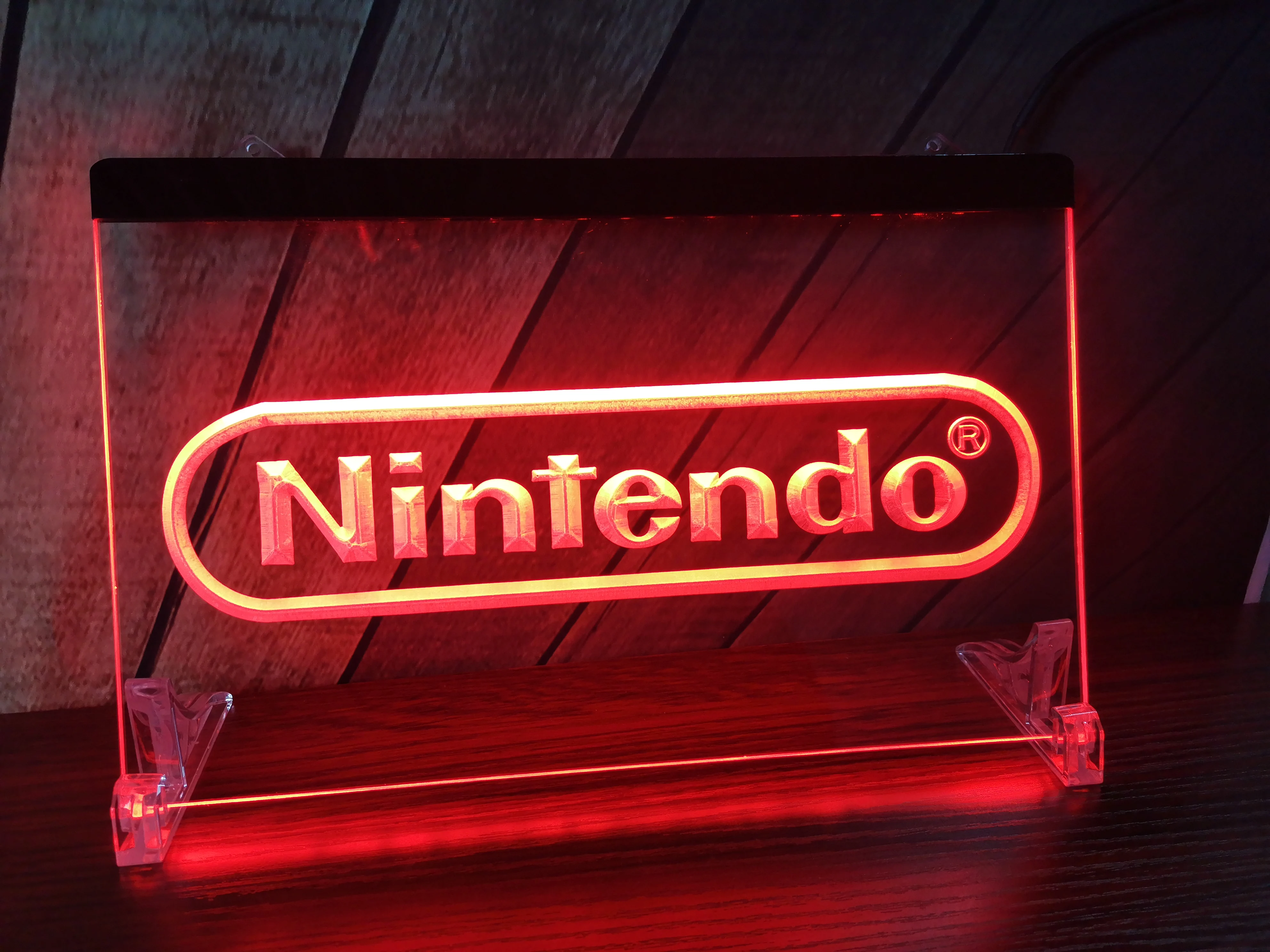 Nintendo Game beer bar pub club 3d signs led neon light sign vintage ...