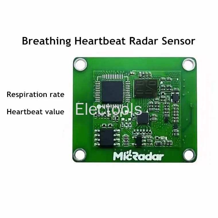 60g Millimeter Wave Radar Sensor Respiratory Heartbeat Detection Radar ...