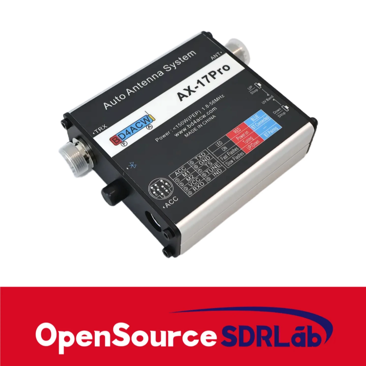 OpenSourceSDRLab AX-17 Pro Short Wave Antenna Automatic Controller ATAS ...