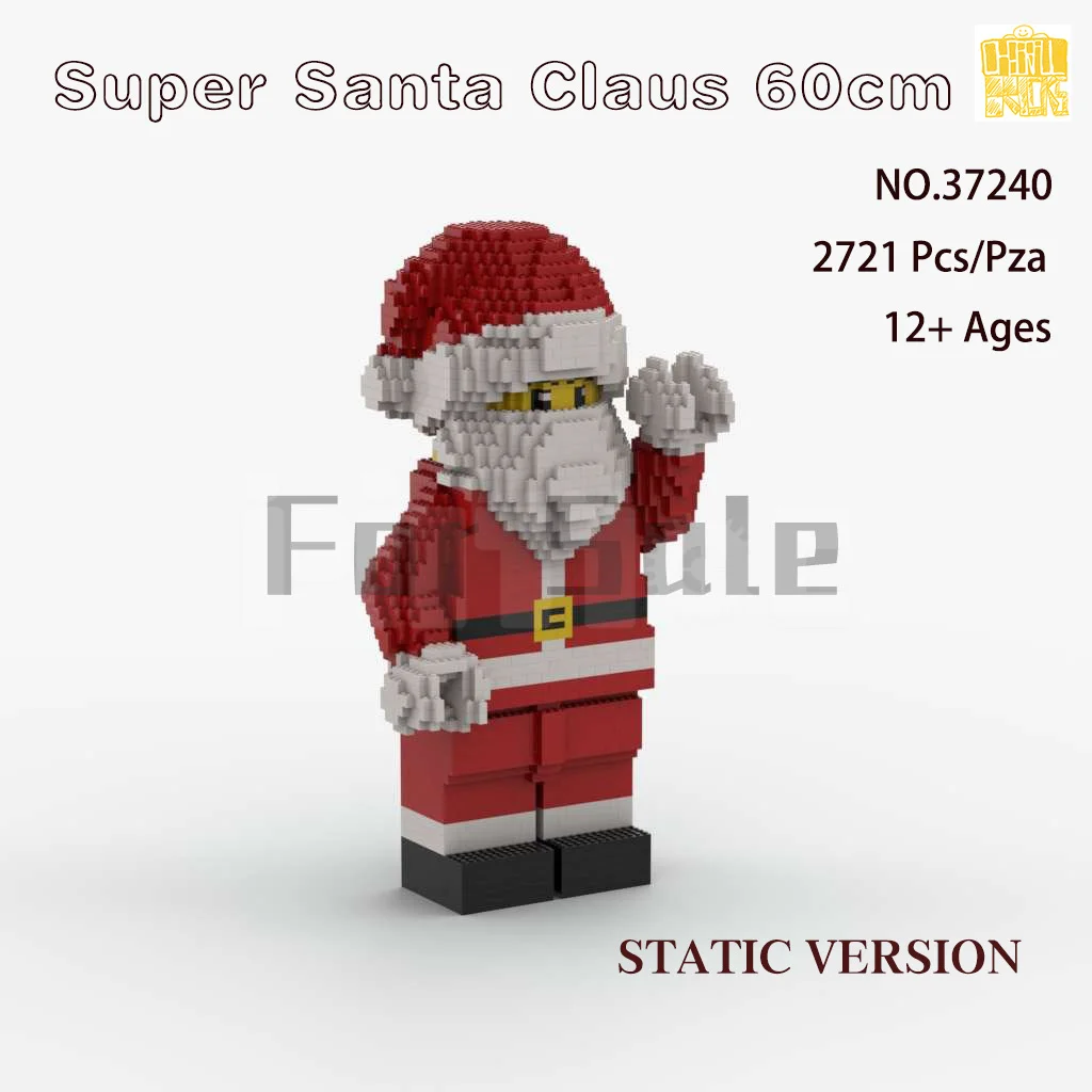 Moc-37240-Super-Santa-Claus-60cm-Model-With-PDF-Drawings-Building ...