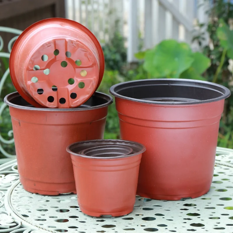 4-Size-Plant-Pot-Garden-Nursery-Seed-Starting-Flowerpots-Lightweight ...