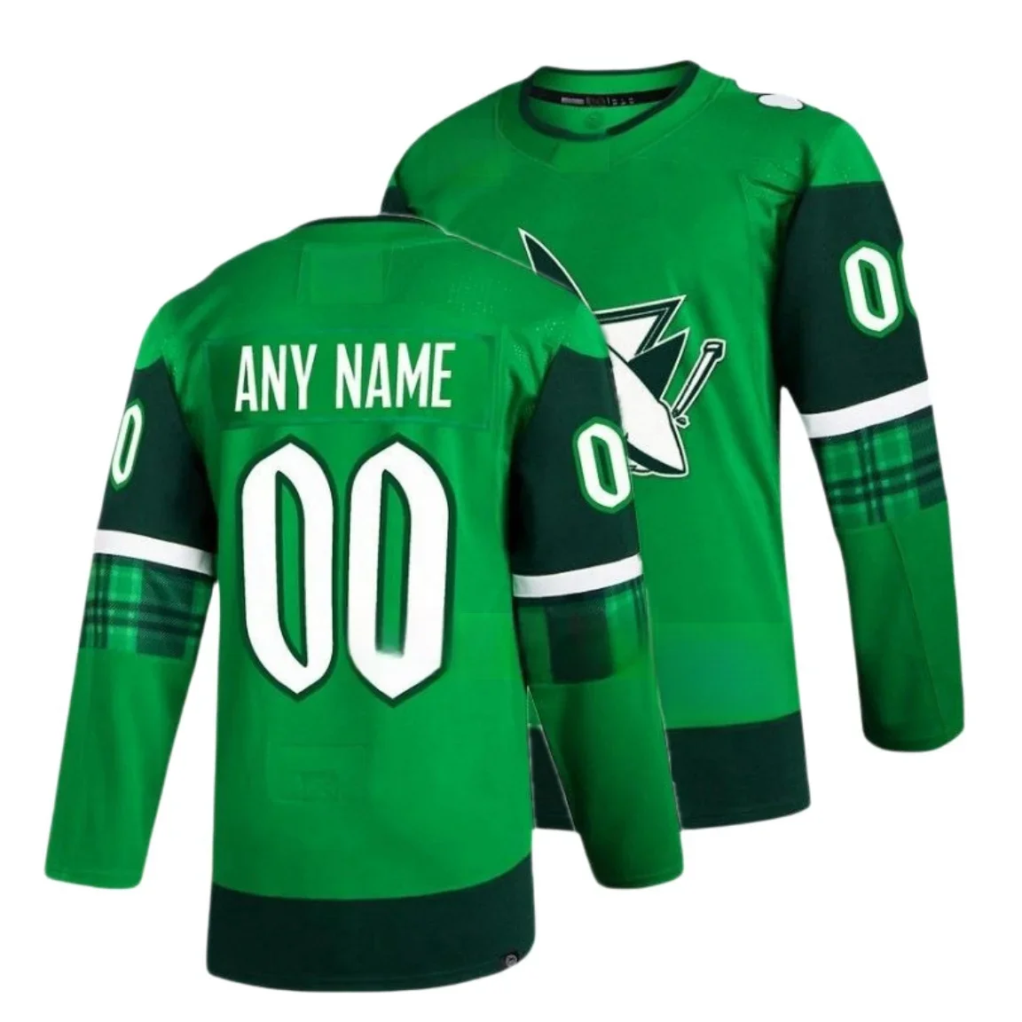 Camiseta de hockey sobre hielo personalizada de San José para hombre n ...