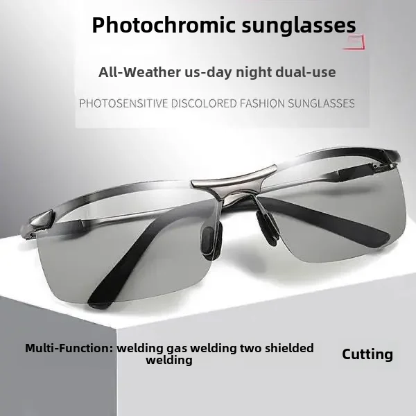 Men-s-Photochromic-Changeable-Color-Driving-Sun-Glasses-Fishing-Lens ...