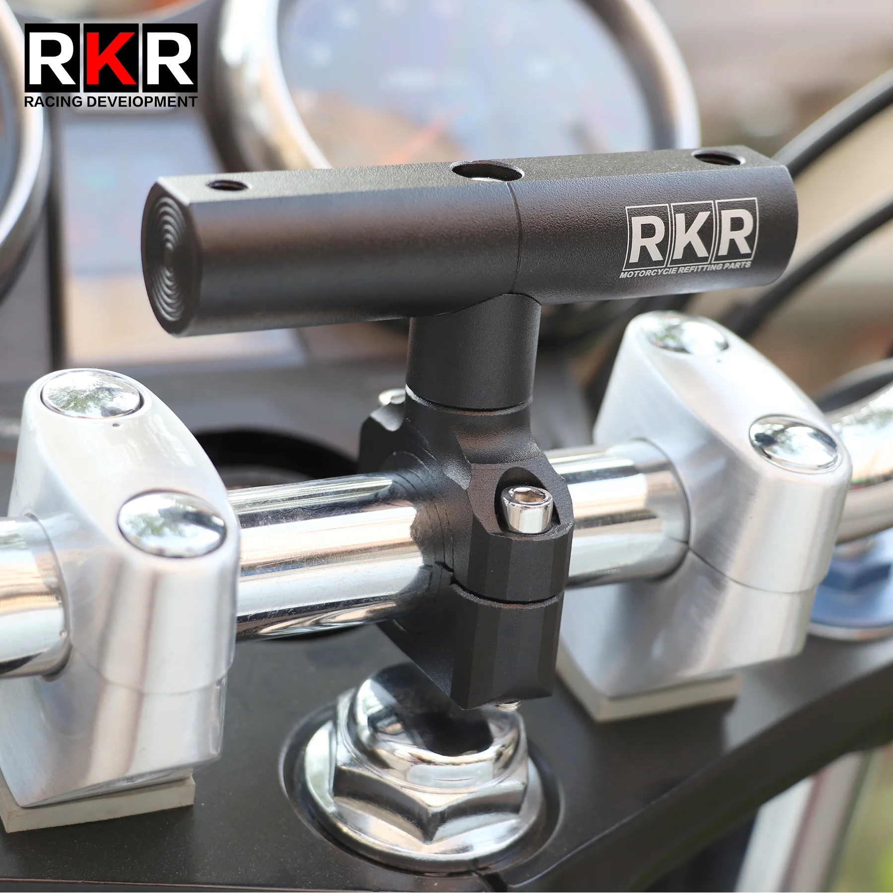 10CM-Motorcycle-Bicycle-Handlebar-Extension-Bracket-Phone-Holder-Bike ...
