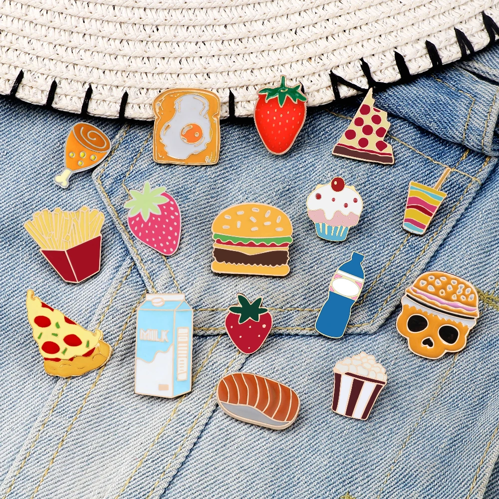 Enamel-Pins-Cartoon-Food-Brooch-for-Women-Gift-Jackets-Lapel-Denim ...