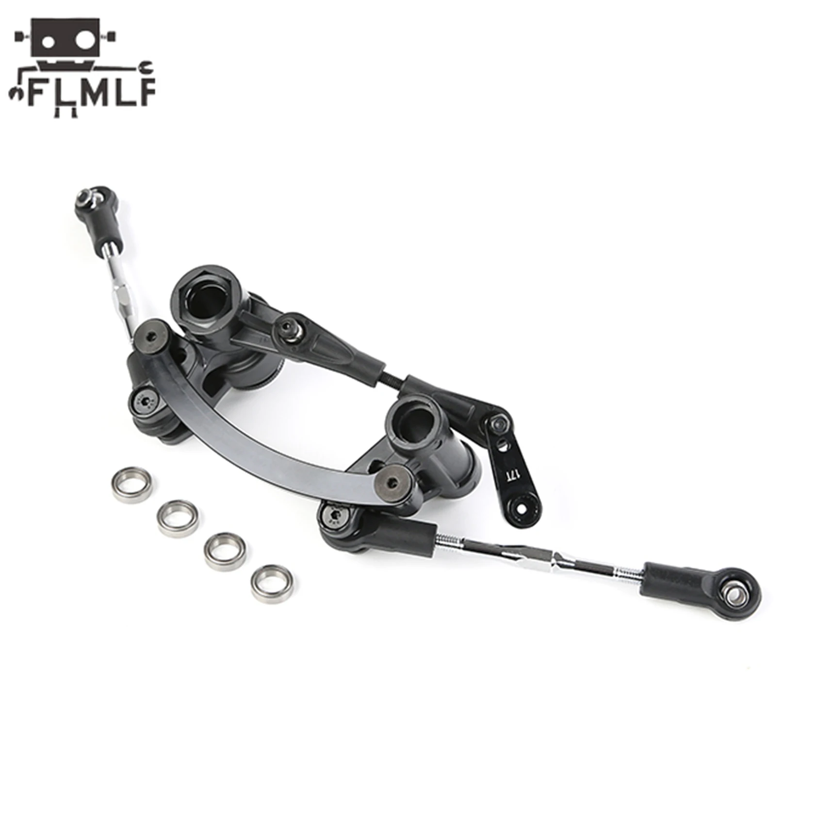 Rc Car Tie Rod Steering Assembly with Metal Rocker Arm for 1/5 Losi ...