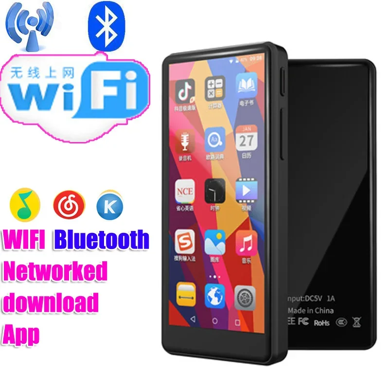 WIFI-bluetooth-Touch-Screen-MP3-Player-can-get-to-the-Internet-Music ...