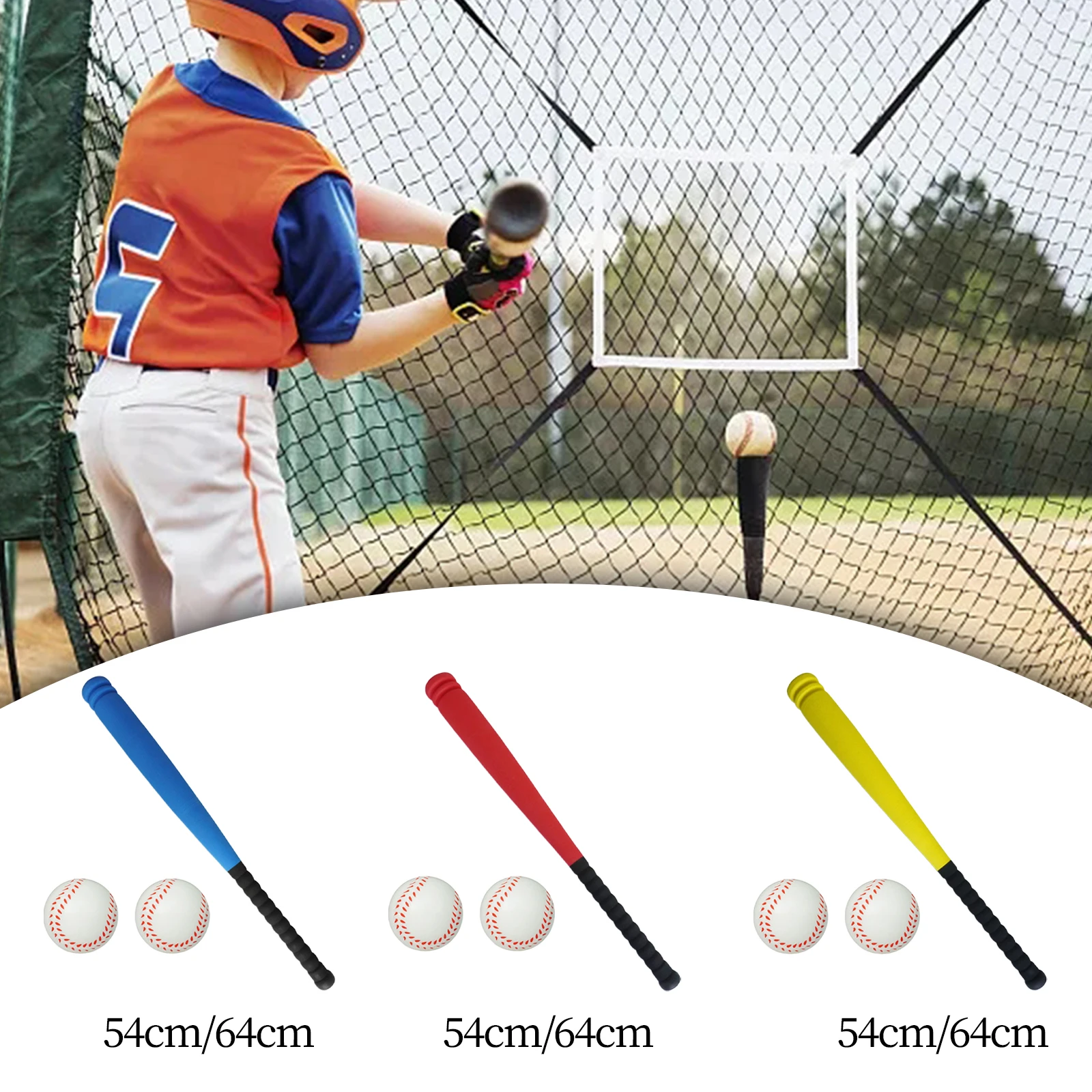 Baseball-Bats-and-Balls-Set-for-Children-Toy-Secure-Esponja-Toddlers ...