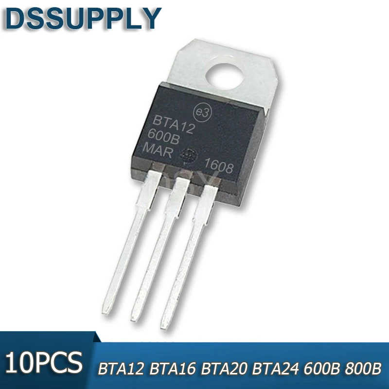 10PCS-BTA12-600B-BTA12-800B-BTA16-600B-BTA16-800B-BTA20-600B-BTA24-600B ...