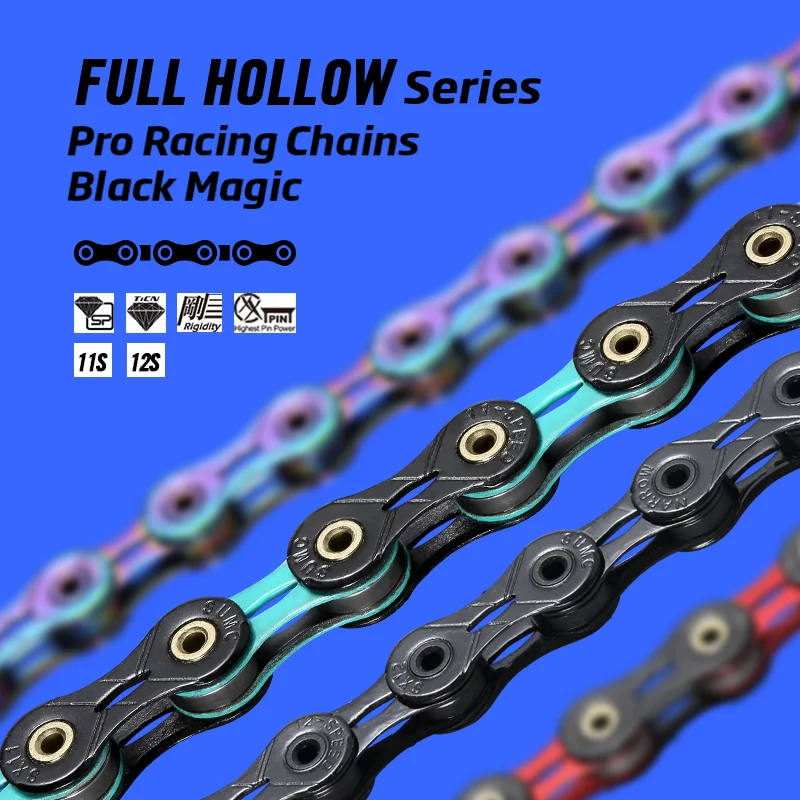 Sumc Diamond Like Coating 12 Speed Bicycle Chain Sx12sl Mountain Bike ...