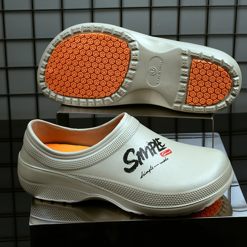 2025 Men Women EVA Chef Shoes Non-slip Waterproof Oil-proof Shoes ...