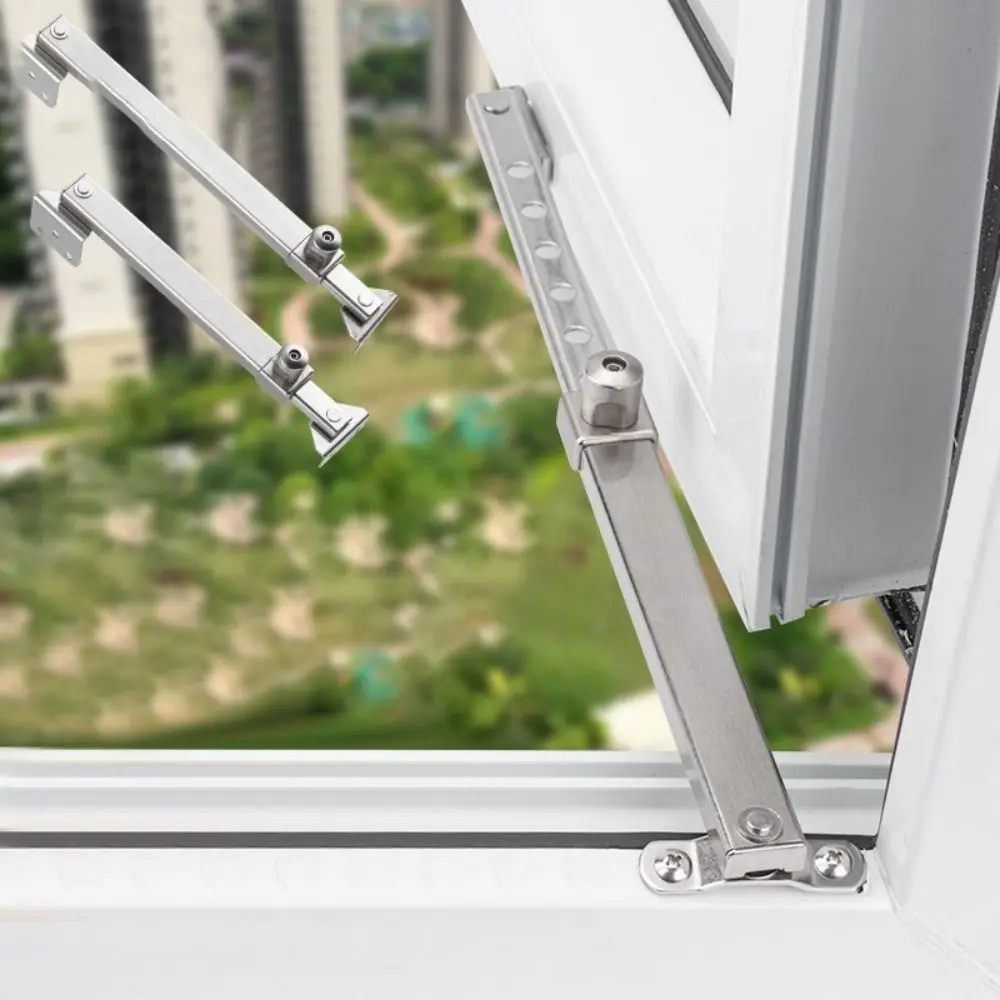 Stainless-Steel-Telescopic-Wind-Support-Window-Limiter-Angle-Controller ...