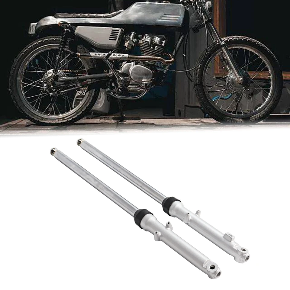 2Pcs Motorcycle 27" Front Fork Oil Shock Absorber For Honda CG125 CT90 ...