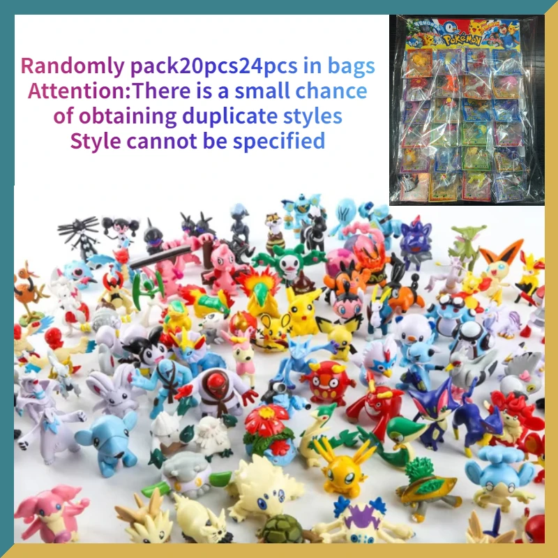 TAKARA-TOMY-figuras-de-Pok-mon-de-20-a-24-piezas-bolsa-de-dibujos ...