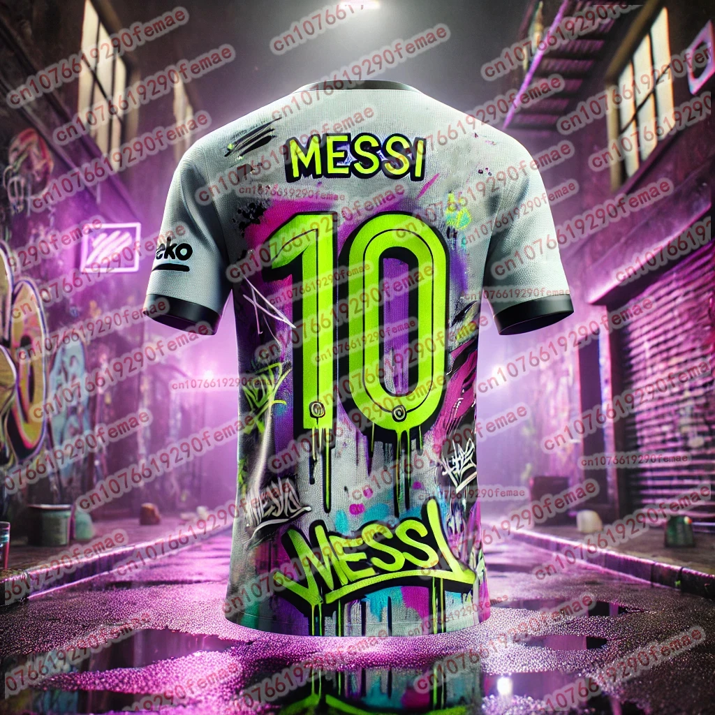 2026 MESSI Soccer Jersey for Fans Quick Dry Sports T-Shirt for Outdoor ...