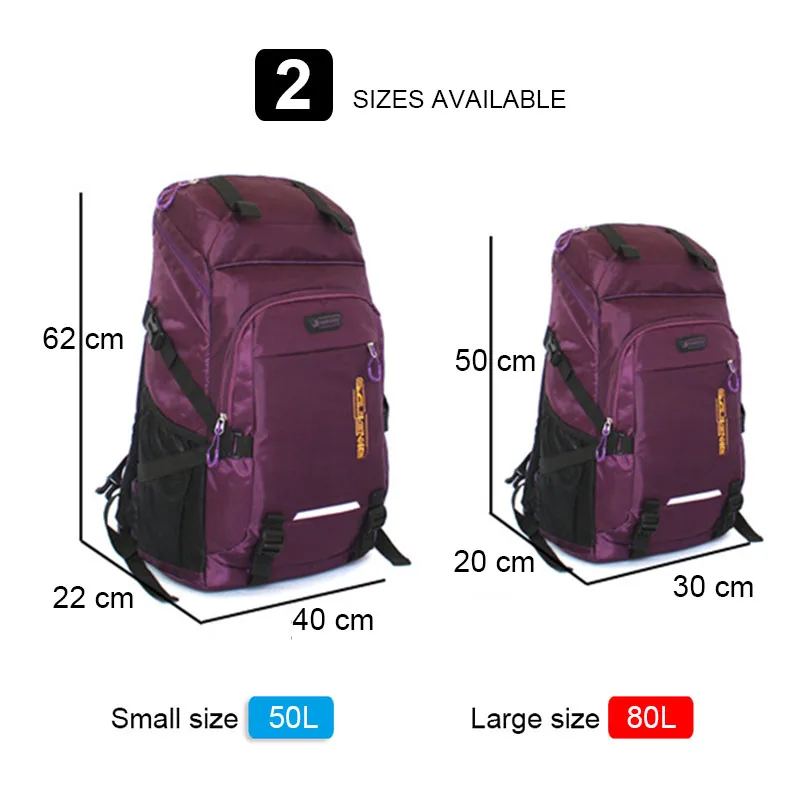 50L/80L Backpack – Outdoor Gear & Equipment | The Mountain Exp